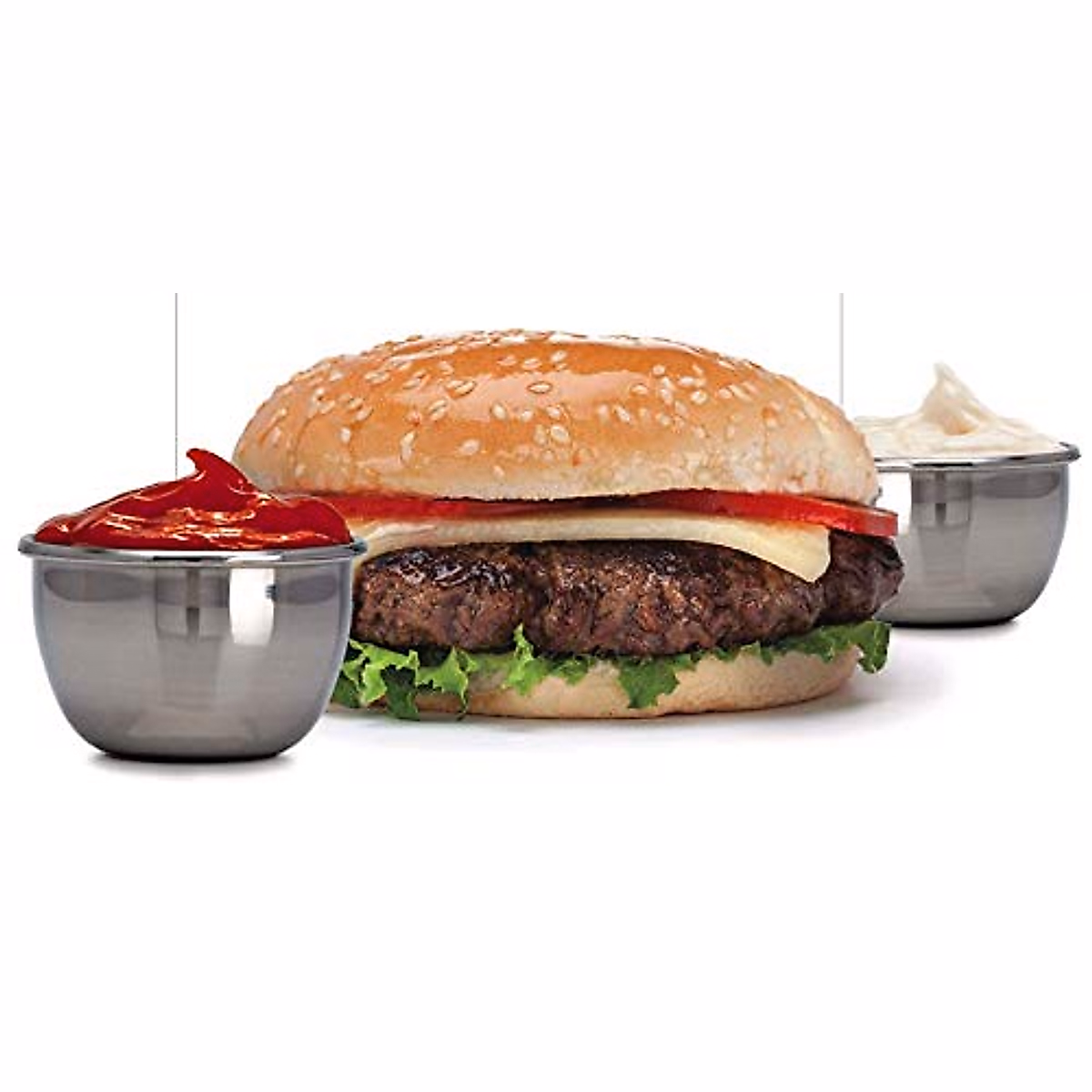 Joie MSC International Containers Condiments On The Go, BPA Free, Set of 3, One Size, Colors may vary