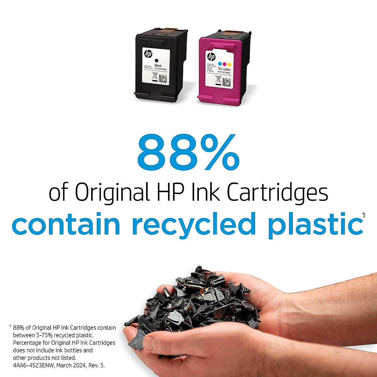 Original HP 564 Magenta Ink Cartridge | Works with DeskJet 3500; OfficeJet 4620; PhotoSmart B8550, C6300, D5400, D7560, 5510, 5520, 6510, 6520, 7510, 7520, Plus, Premium, eStation Series | CB319WN