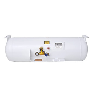 Flame King YSN293 29.3 Gallon RV, Van Or Trailer Horizontal Under Mounted ASME Propane Tank Cylinder