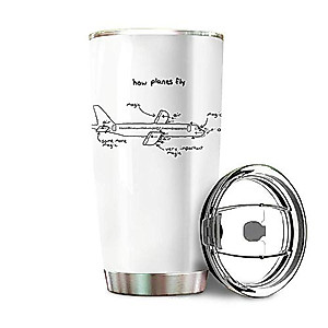 How Planes Fly Stainless Steel Tumbler 20oz & 30oz Travel Mug