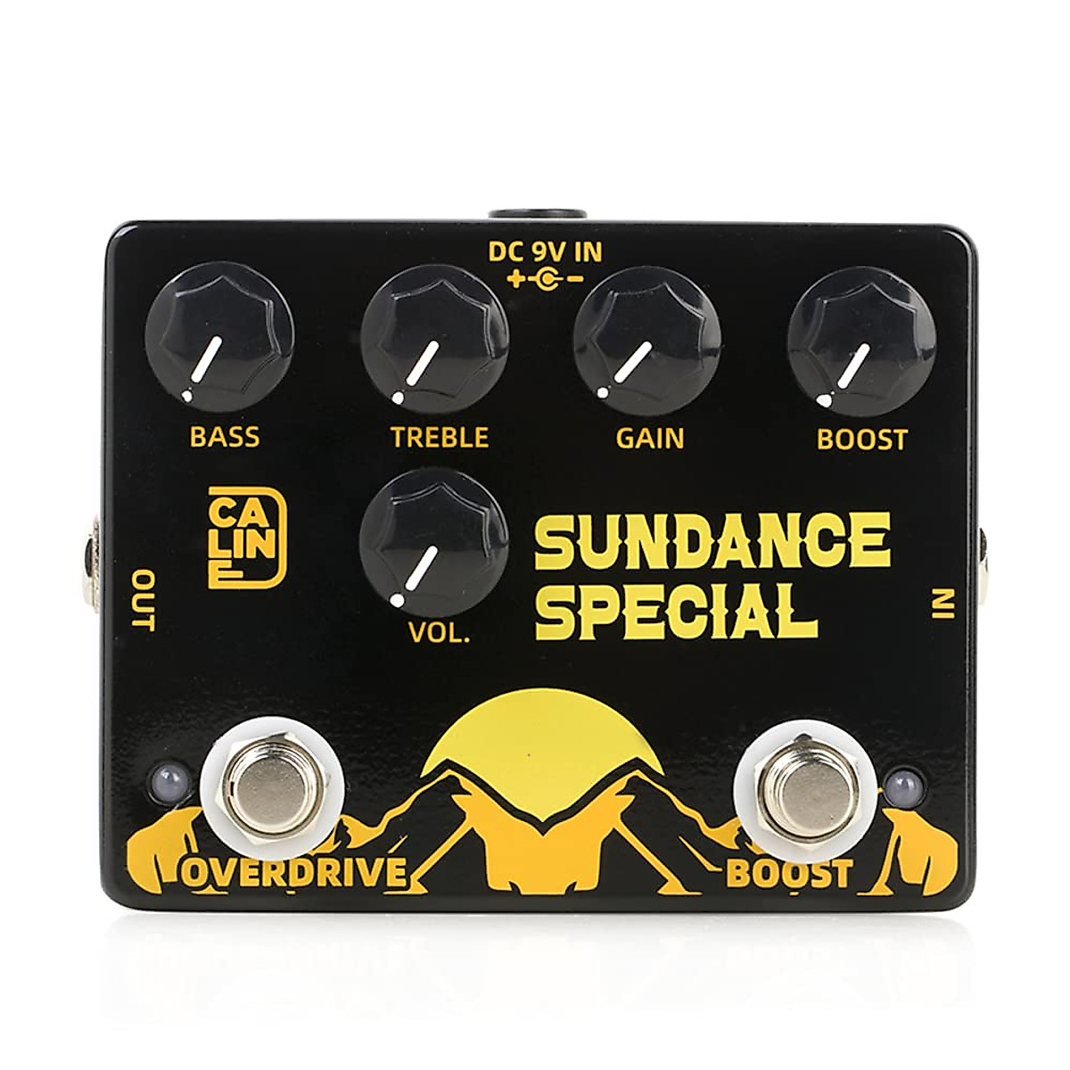 Caline DCP-06 SUNDANCE SPECIAL Boost Overdrive Effect Pedal Dual Guitar Pedal