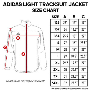 adidas Custom Personalized Team Light Track Jacket for Gifts, Corporate Events, Birthdays, Organizations