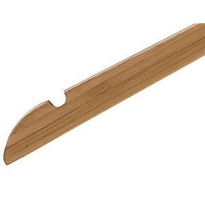 Bamboo Hangers for Clothes - Hanger 17" - Case of 50