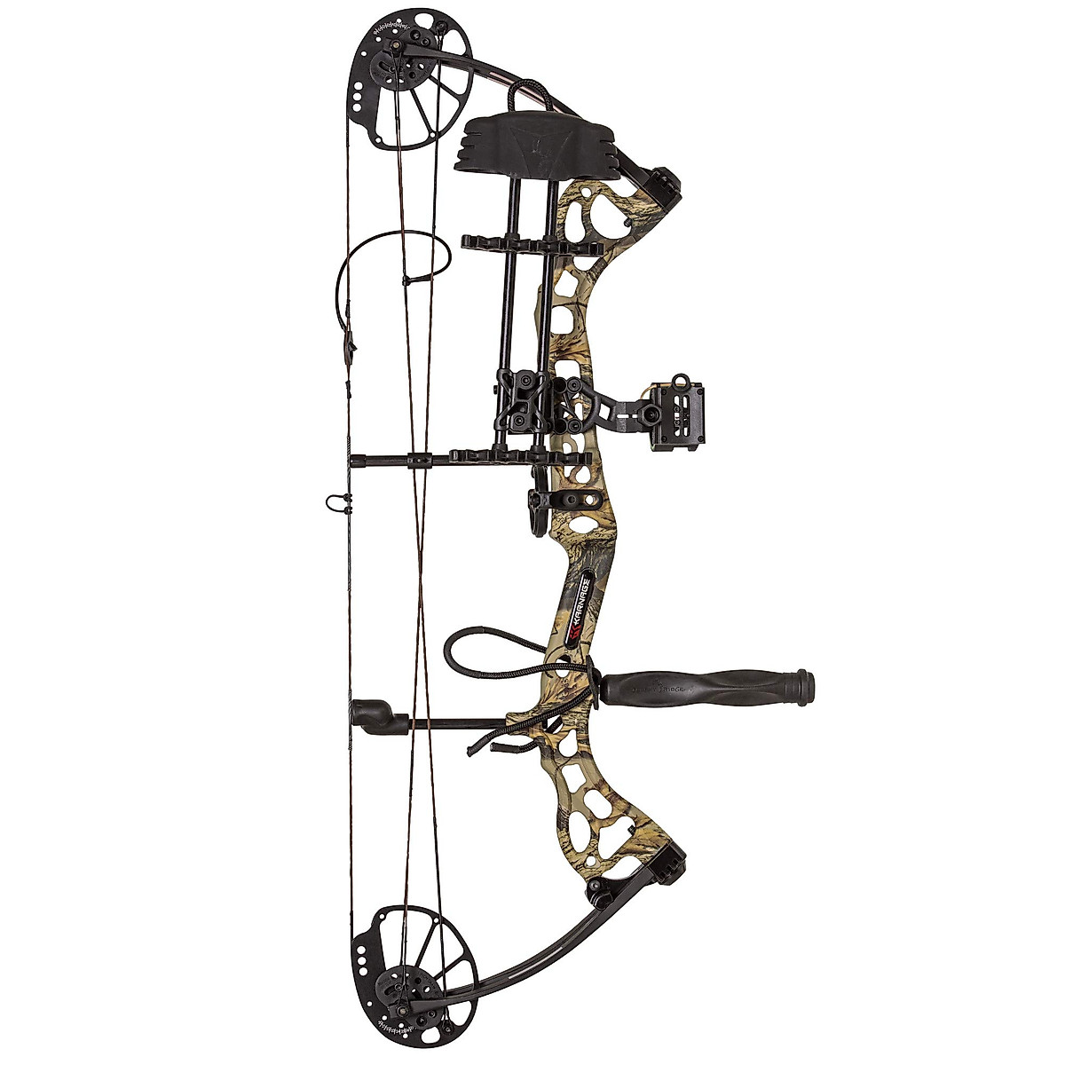 Karnage Dynamic Ready to Hunt Compound Bow in God's Country Finish with Extra Accessories (AV02X21027R)