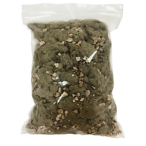 ZBXFCSH Glowing Embers Rock Wool Mixed with Vermiculite for Vented Gas Log Sets, Inserts,Fireplaces, Fire-Pit and Stoves