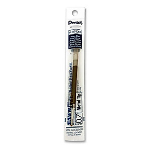 Pentel Refill Ink for EnerGel RTX Retractable Gel Pen, 12 Pack, 0.7mm, Medium Point, Navy Blue (LR7-CA)