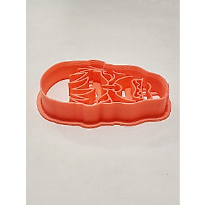 T3D Cookie Cutters Hulk Cookie Cutter, Suitable for Cakes Biscuit and Fondant Cookie Mold for Homemade Treats, 2.73 inches x 3.54 inches x 0.55 inches