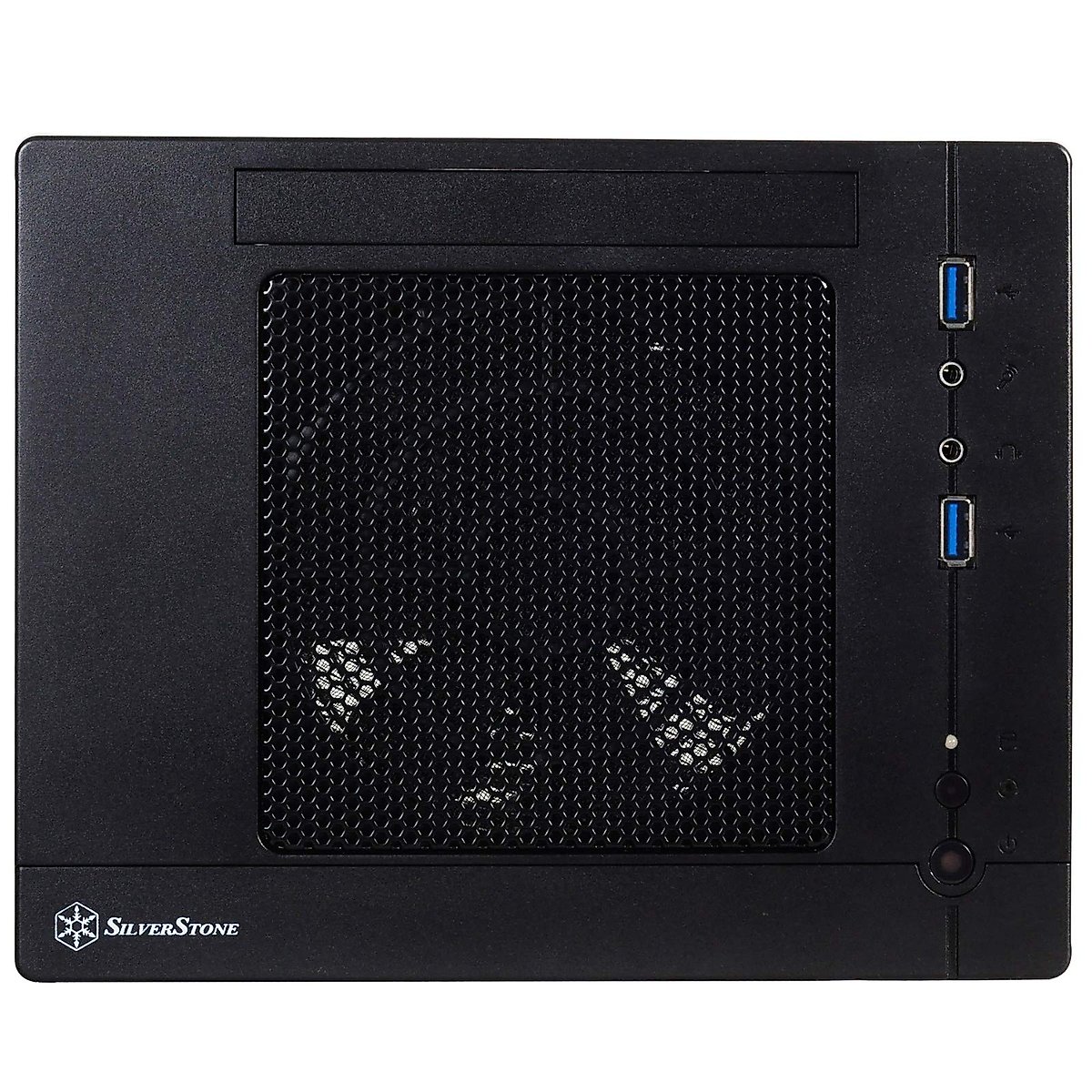 SilverStone Technology SG05BB-LITE Mini-ITX Computer Case Super Small Form Factor with SFX PSU Support SG05BB-LITE-x