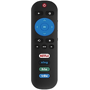 RC280 RC282 IR Remote Control Replacement Compatible with TCL Smart TV HDTV 32S3750 32S3800 32S3850 43S303 43S305 43S403 43S405 49S405 55C803 55FS3700 55FS3750 55FS3850