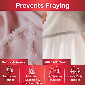 SINGER 00240 Heavy Duty Iron-On Fusing Web, Fabric Adhesive