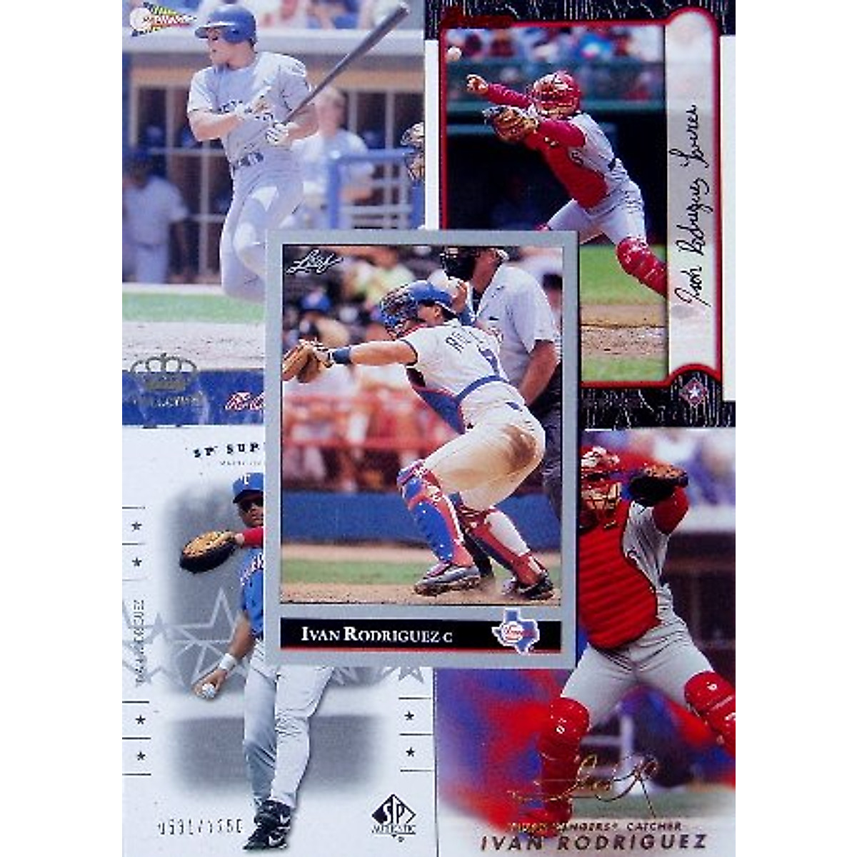 Ivan Rodriguez 20-card set with 2-piece acrylic case [Misc.]