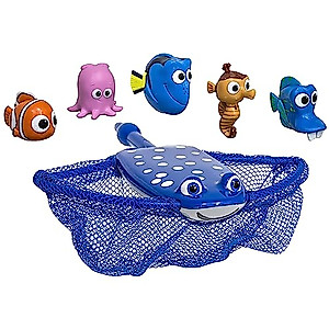 SwimWays Disney Finding Dory Mr. Ray's Dive and Catch Game, Bath Toys and Pool Party Supplies for Kids Ages 5 and Up