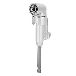 105 Degree Right Angle Drill Adapter Turn Screwdriver Drill Socket Adapter with Quick Connect Handle for All Electric Drills and Socket Wrenches