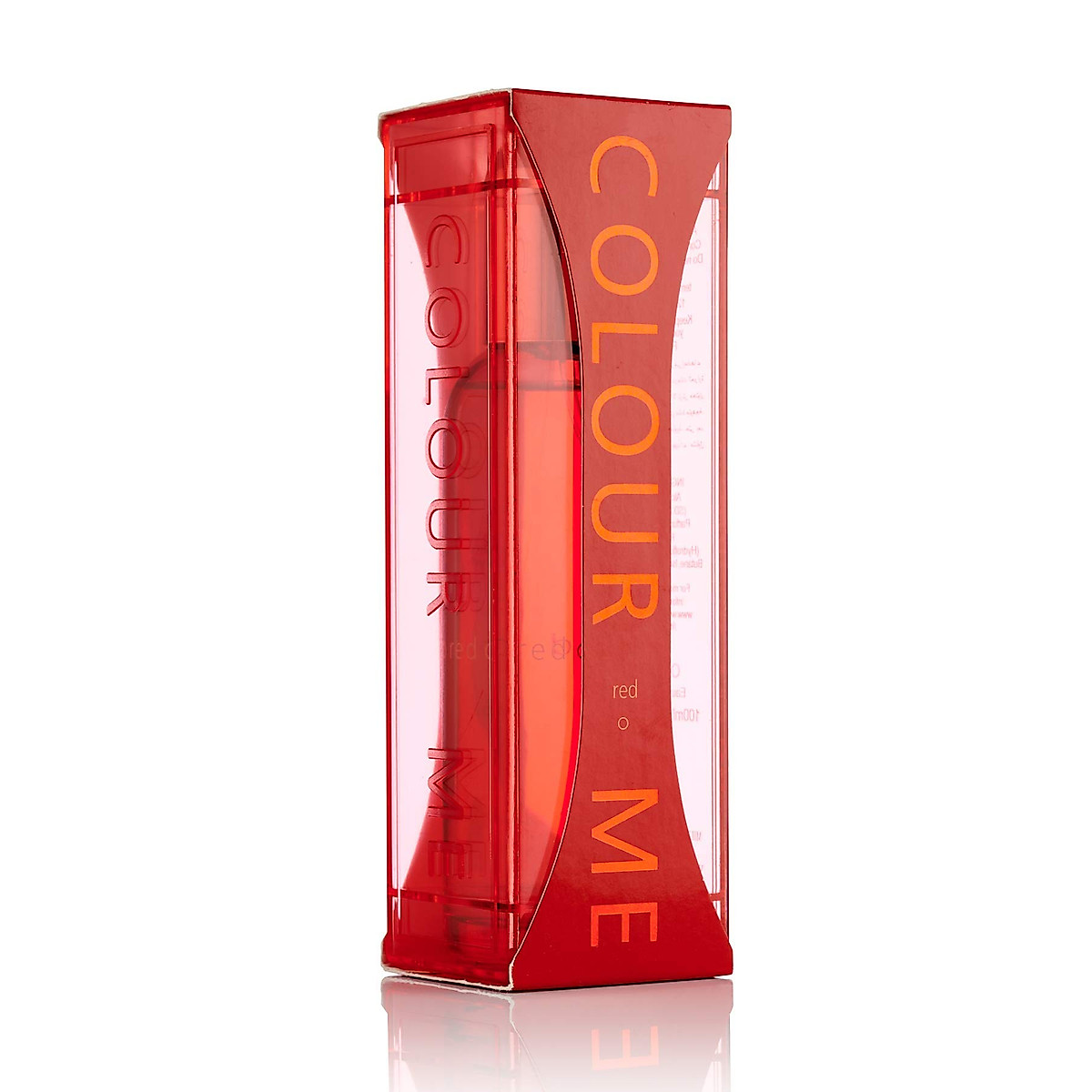 Colour Me Red by Milton-Lloyd - Perfume for Women - Chypre Floral Scent - Opens with Freesia, Peony, and Bergamot - Blended with Jasmine - For Extraordinary, Elegant Ladies - 3.4 oz EDP Spray