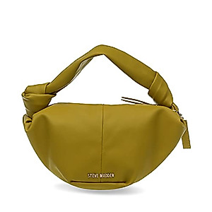 Steve Madden womens Steve Madden Ivana Slouchy Shoulder Bag, Lime, One Size US