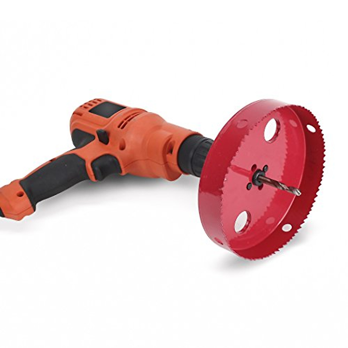 GoSports 6 inch Hole Saw - Heavy-Duty Steel Design - Great for Making Cornhole Boards