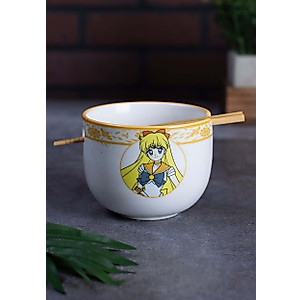 JUST FUNKY Sailor Venus Noodle Bowl with Chopsticks Standard