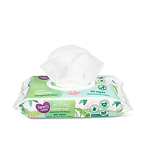 Parent's Choice Baby Wipes Refreshing Cucumber 240 Ct w/ Aloe