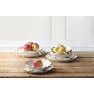 Portmeirion Sophie Conran White Pasta Bowl | Set of 4 | Large Serving Bowls for Soup or Salad | 9 Inch | Made from Fine Porcelain | Microwave and Dishwasher Safe