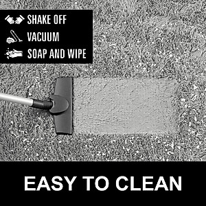 LOCHAS Ultra Soft Indoor Modern Area Rugs Fluffy Living Room Carpets for Children Bedroom Home Decor Nursery Rug 6x9 Feet, Gray