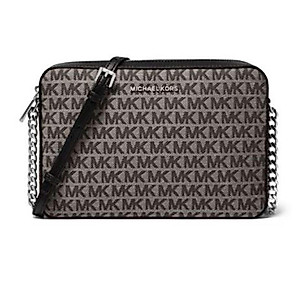Michael Michael Kors Large East West Monogram Crossbody Bag 32T9SF5C7J-030 …