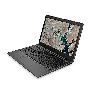 HP Chromebook Laptop11a-na0081cl 11.6 inch Netbook MediaTek MT8183, 4GB RAM, 32GB eMMC Flash MediaTek Graphics, Google Chrome OS Installed, Small & Lightweight Computer Notebook PC, Ash Gray (Renewed)
