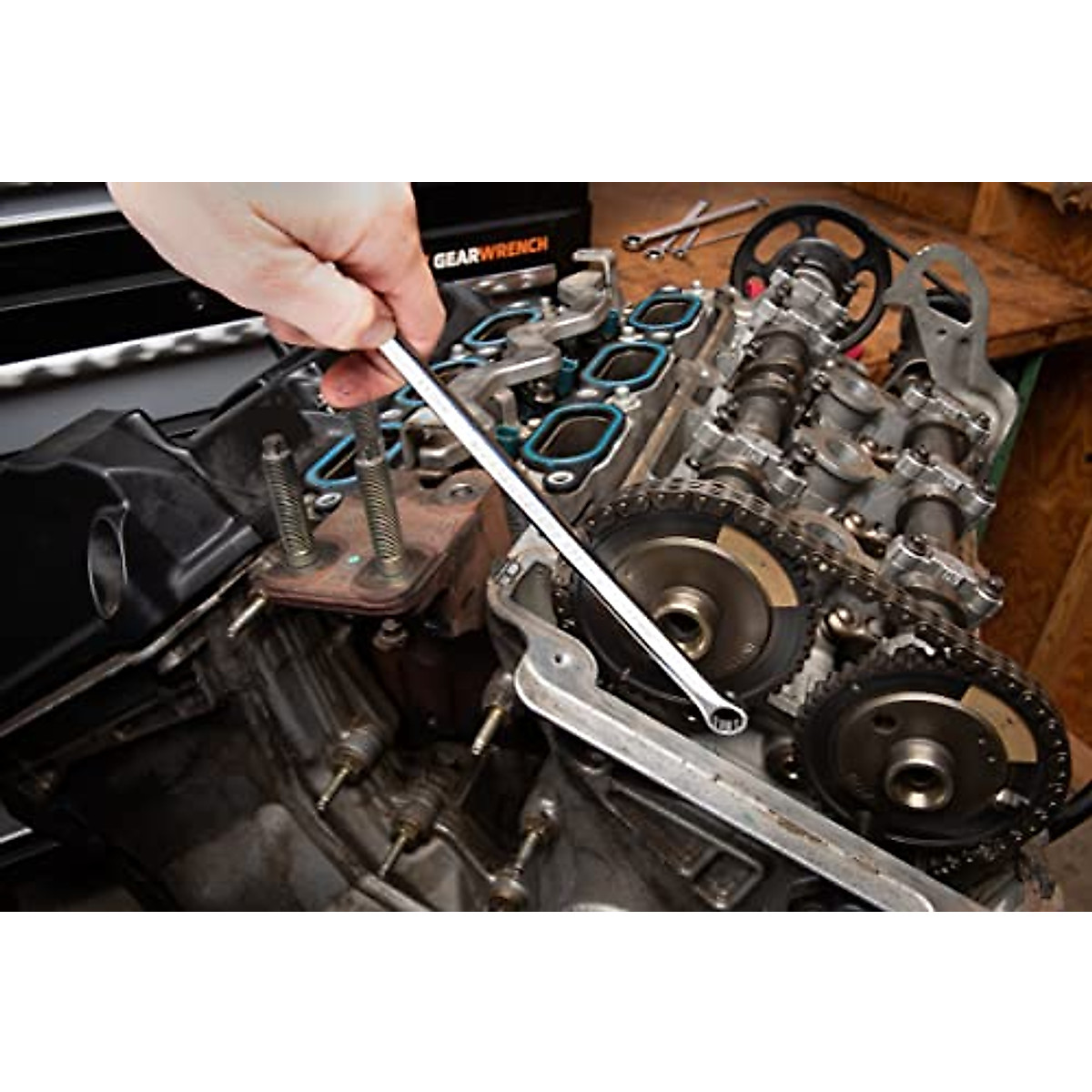 GEAWRENCH 12 Pc. Gearbox XL Ratcheting Wrench Set, Metric - 85988