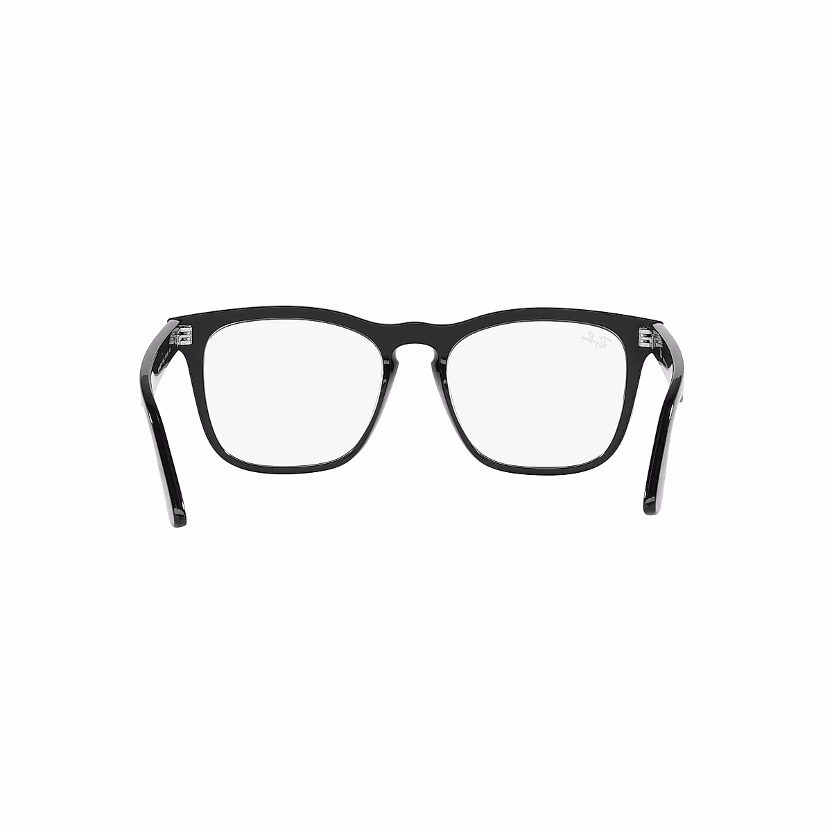 Ray-Ban RX4487V Steve Square Prescription Eyewear Frames, Black/Demo Lens, 54 mm