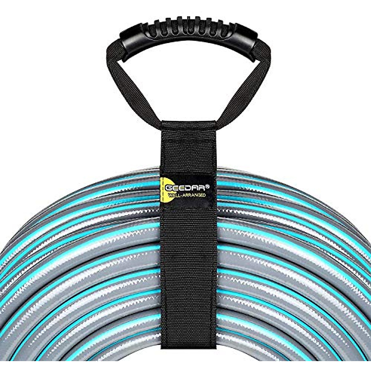 Water Hose Storage Straps (2 Pack) for 50 100 150 ft Water Hose Garden Hose Holder Pool Hose Storage 28" Extension Cord Organizer