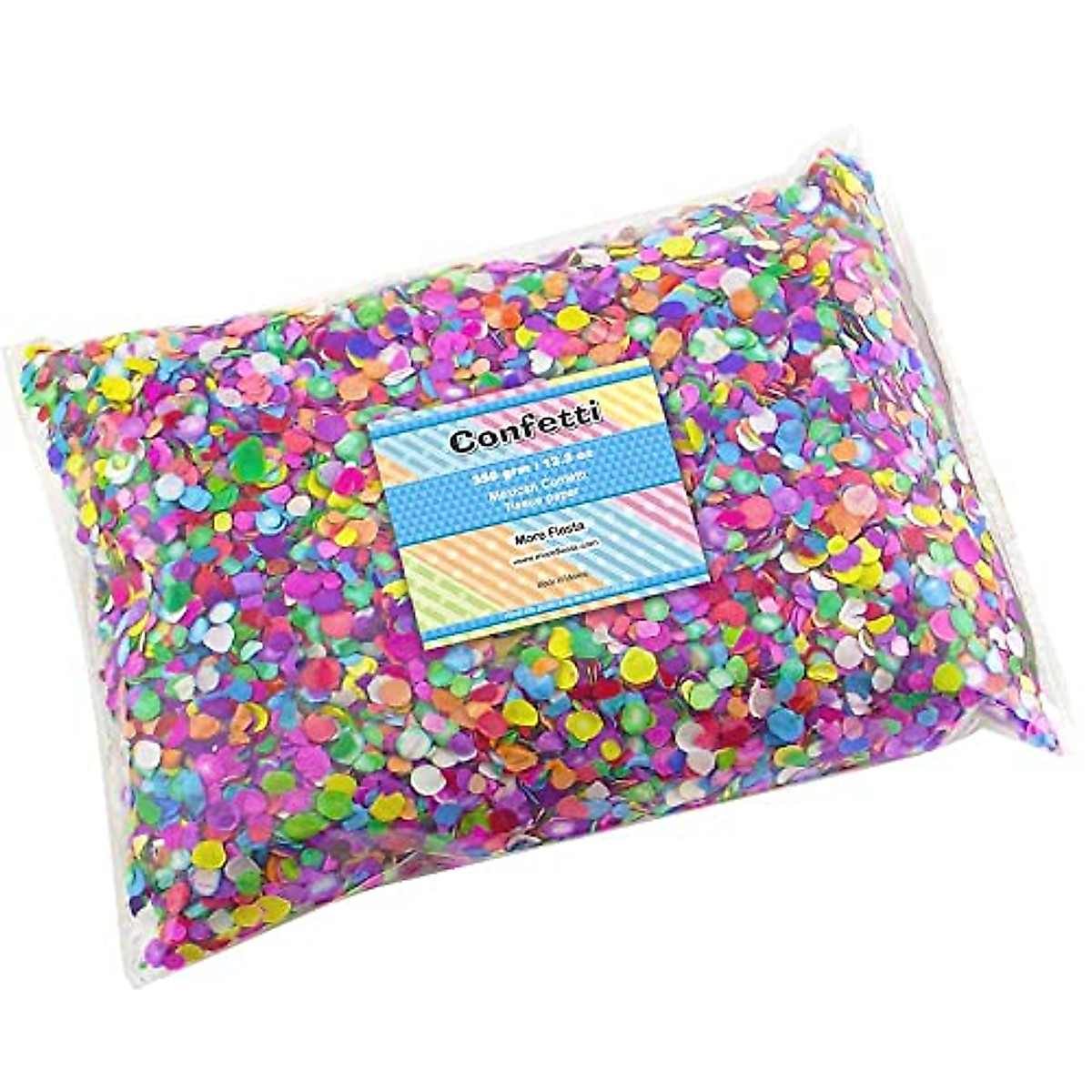 Paper Mexican Confetti, 12oz - Perfect for Birthday Parties, Pinata and Easter Eggs Filler (Cascarones), Wedding Toss, Fiesta Party Decor