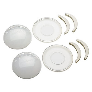 Medela SoftShells Breast Shells for Sore Nipples for Pumping or Breastfeeding, Discreet Breast Shells, Flexible and Easy to Wear, Made Without BPA