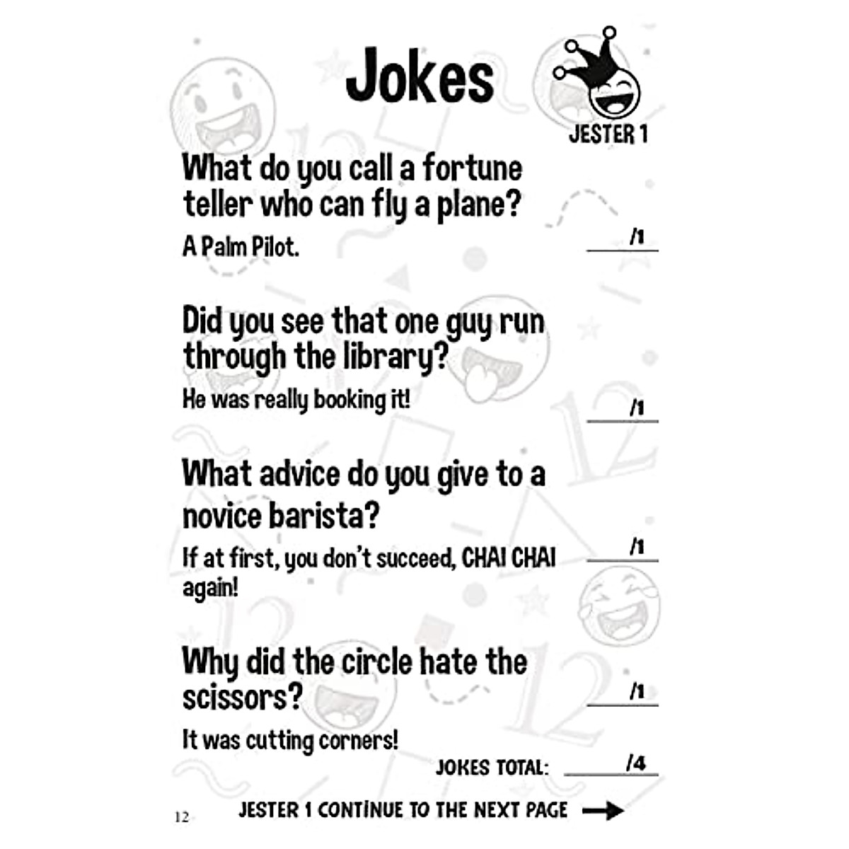 The Don't Laugh Challenge - 12 Year Old Edition: The LOL Interactive Joke Book Contest Game for Boys and Girls Age 12