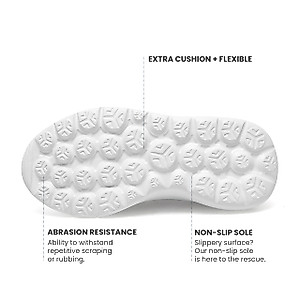 waywalk Womens Walking Shoes Slip on Sneaker for Women Lightweight Easy wash Casual Workout Running Shoes(Female,Classic,White,7