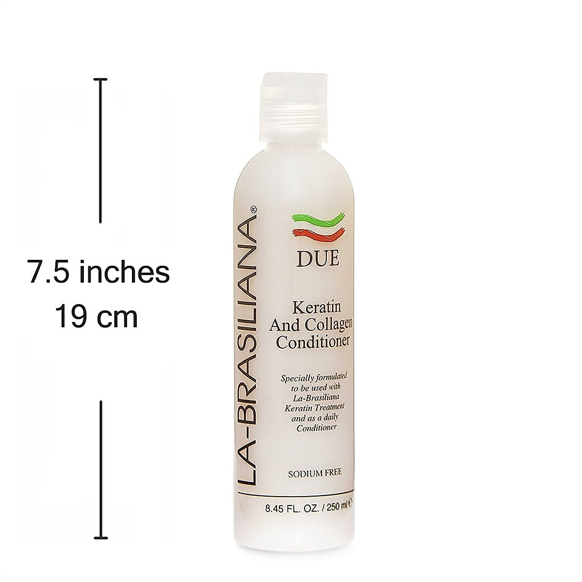 La-Brasiliana Due Keratin and Collagen Conditioner, 8.45 fl.oz.