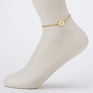 Augonfever Taurus Zodiac Anklet Gold Horoscopes Charms Jewelry Accessories 12 Constellations Gifts for Girls Women Birthday