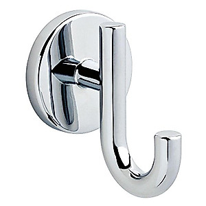 Lyndall Double Robe Hook in Polished Chrome
