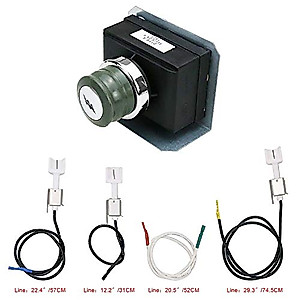 Uniflasy 7628 Grill Igniter Kit for Weber Genesis 310, Genesis 320 Gas Grills with Front Mounted Control (2011 - Newer), Electronic Igniter, Electrodes Ignitions Kit for Weber Genesis 300 Series