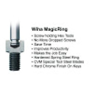 Wiha 66992 MagicRing Ball End Hex L-Key Set In Holders, 22 Piece