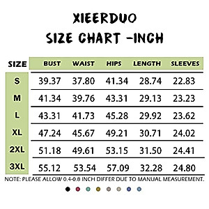 XIEERDUO Plus Size Sweatshirts For Women Oversized Sweaters Crewneck Tunic Tops Fuchsia 3XL