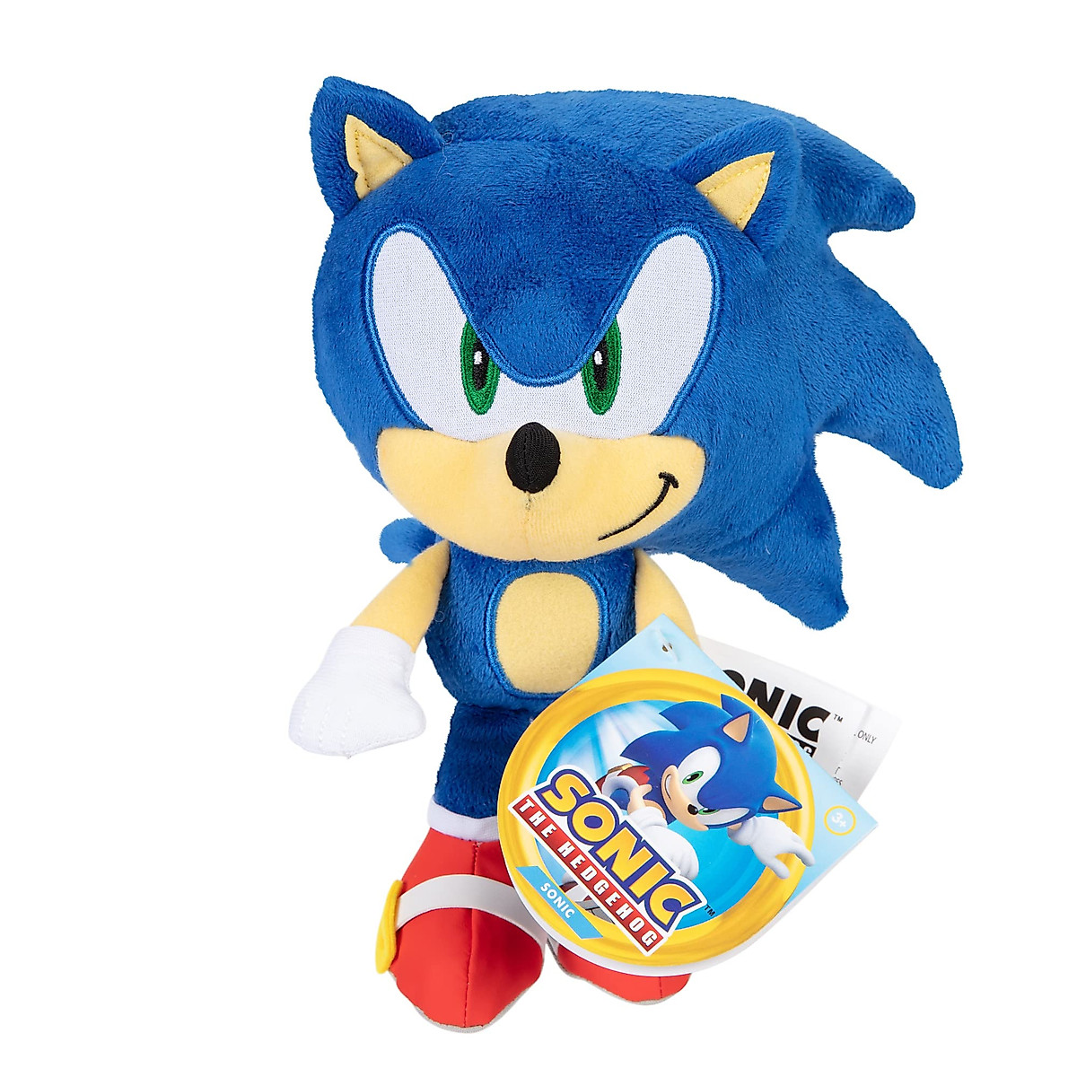 Sonic The Hedgehog 9-Inch Plush Classic Collectible Sonic, Mighty & Jade Wisp 3-Pack