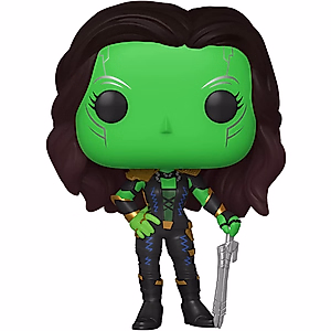 POP Marvel: What If? - Gamora Daughter of Thanos Funko Pop! Vinyl Figure (Bundled with Compatible Pop Box Protector Case), Multicolored, 3.75 inches