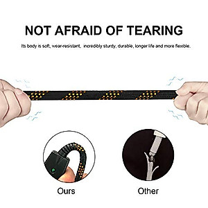 NUOSIYA USB Guitar Cable 10Ft, USB to 6.35mm Guitar Cord, USB Male to 1/4 Inch TS Mono Jack Connector Cord, Electric Guitar Bass to PC USB Converter Cable for Instruments Recording Singing