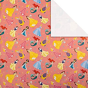 Hallmark Disney Wrapping Paper Bundle - 6 Rolls in 3 Fantastic Designs