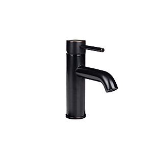 Fontaine Contemporary Single Hole 1-Handle High-Arc Bathroom Faucet in Oil Rubbed Bronze