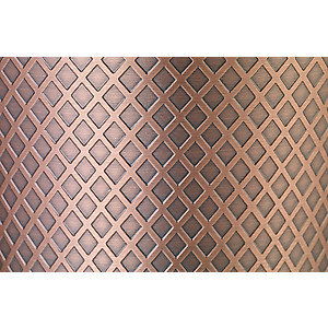 Barfly Diamond Lattice Shaker Set, Antique Copper