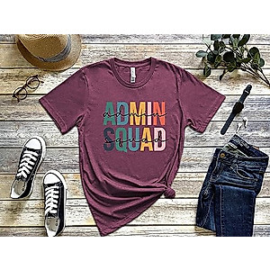 Admin Squad Shirt, Administrative Assistant Shirt, Squad Shirt, School Secretary Shirt, Office Squad Shirt, Office Team Matching Tee