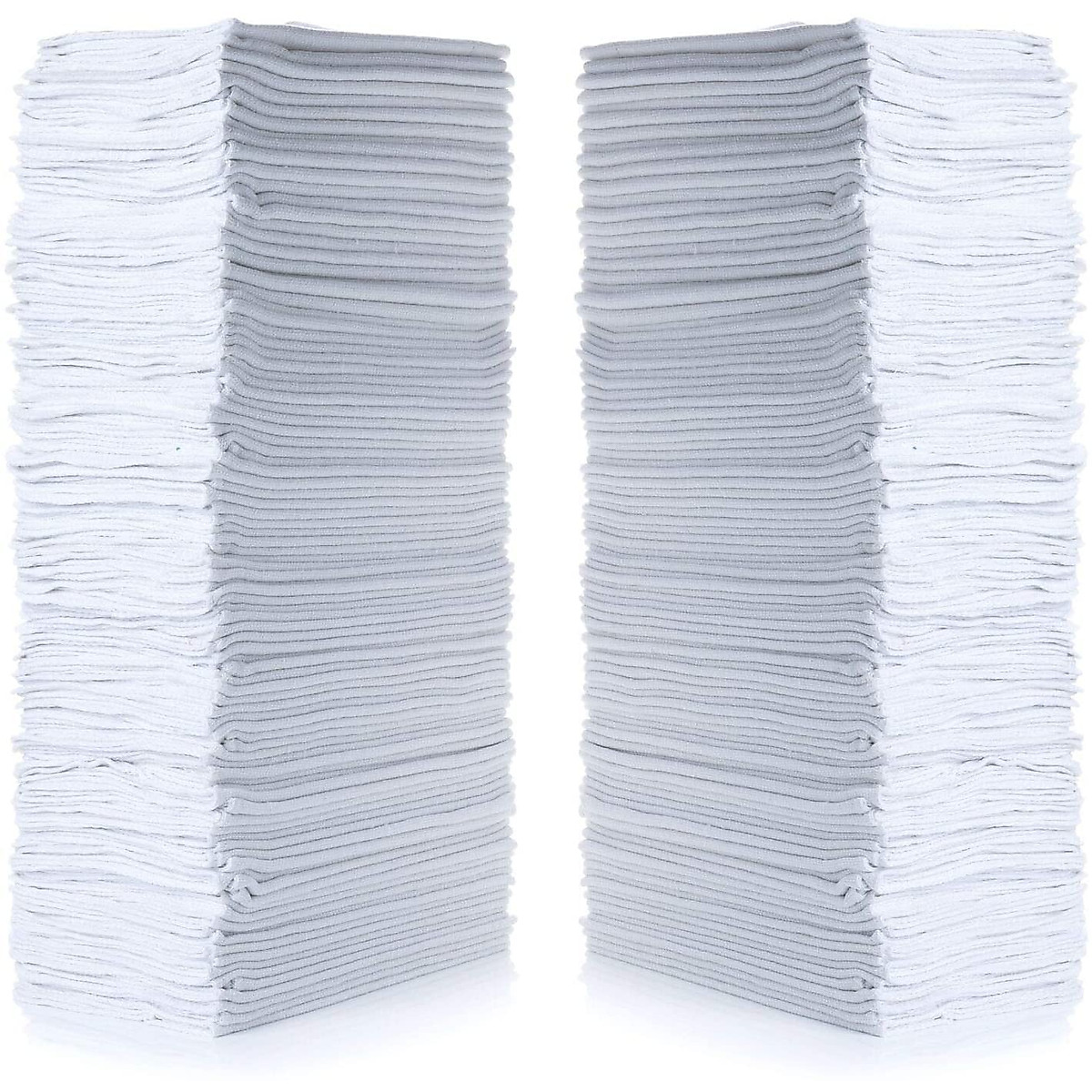 SIMPLI-MAGIC Shop Towels Pack of 300, Red and White