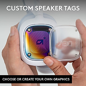 Logitech G Astro A30 LIGHTSPEED Wireless Gaming Headset - Bluetooth, Dolby Atmos/3D Audio Compatible, Detachable Boom, 27hr battery, for PS5, PS4, Nintendo Switch, PC, Android