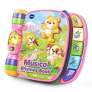 VTech Musical Rhymes Book, Pink