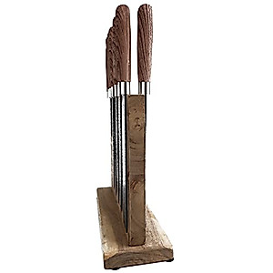 Uniharpa Double Side Magnetic Knife Block 12 X 10 Inch Holder Rack Magnetic Stands with Strong Enhanced Magnet & Anti Slip Feet for Safe